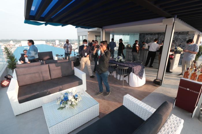 Se inauguró el Blu Rooftop en el estadio George Capwell de Emelec