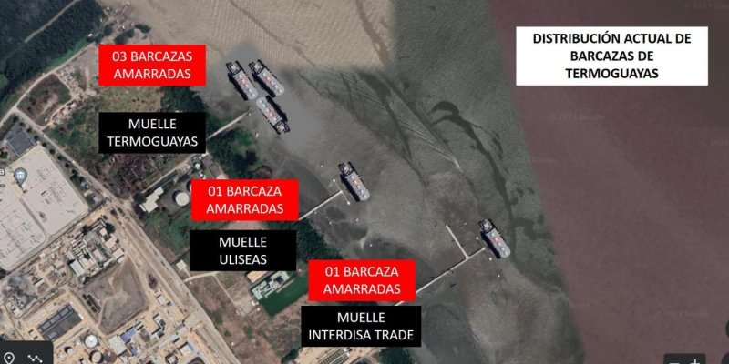 Aduanas busca una solución definitiva con cinco barcazas que están como ...