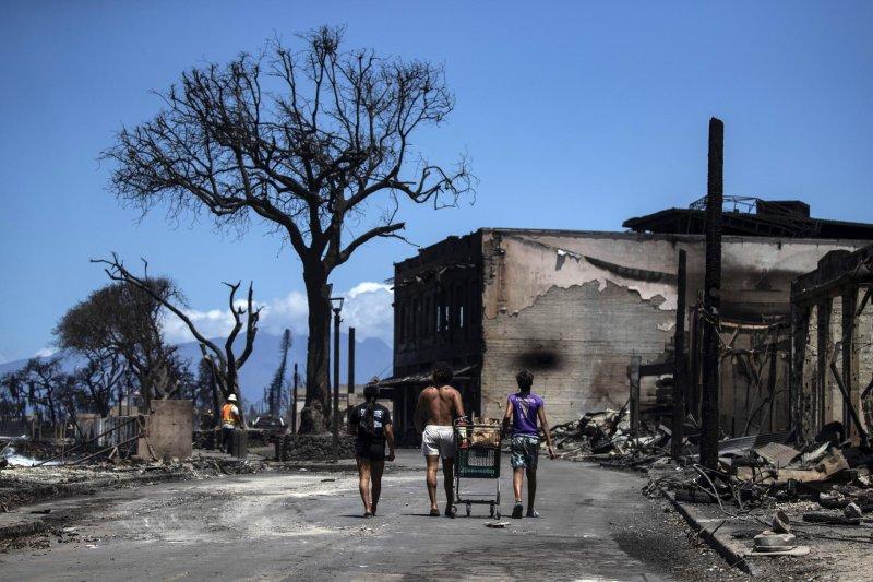 Hawaii: las impresionantes imágenes que dejan los incendios