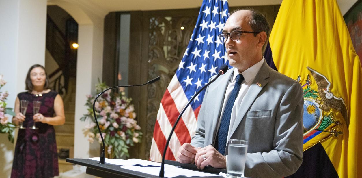 Bienvenida al nuevo cónsul de Estados Unidos en Guayaquil