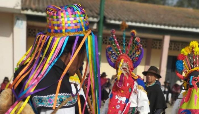Con danzas y rituales recibieron el 'Fuego Nuevo' en Salasaka