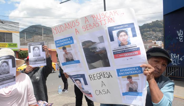 Sin rastro de la desaparición de Sebastián Collaguazo