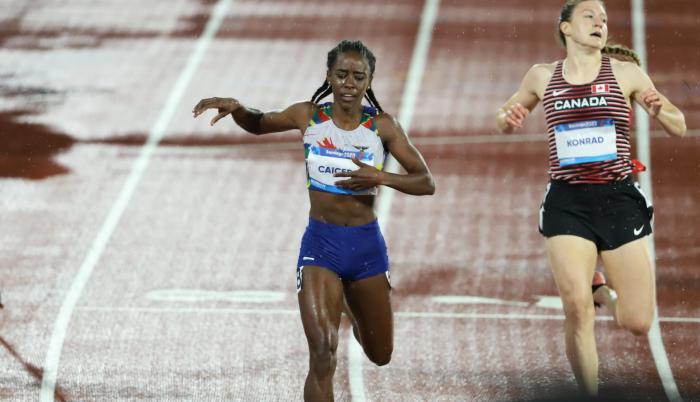 La velocista Nicole Caicedo y su espíritu indómito hacia los Olímpicos ...