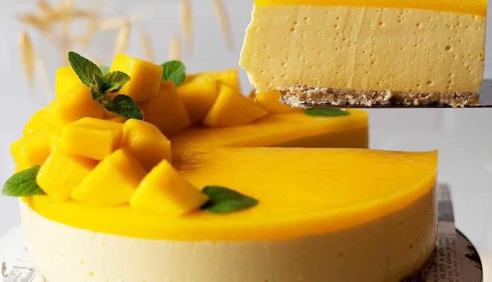 Cheesecake de mango, prepáralo en casa
