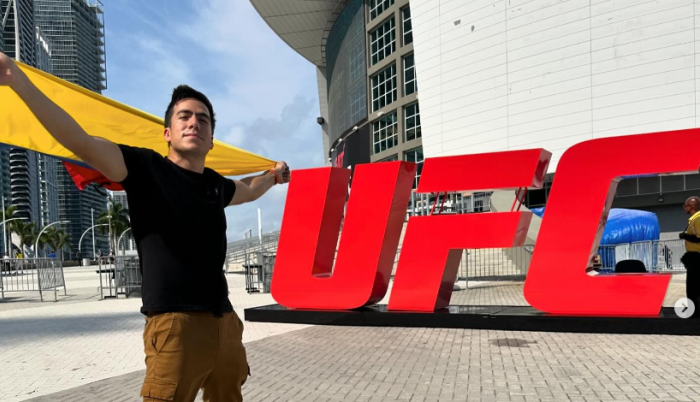 Damián 'El Champ' está en Miami apoyando a Chito Vera