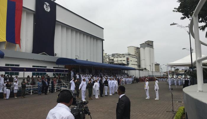 La Armada celebro aniversario del Combate Naval de Jambeli