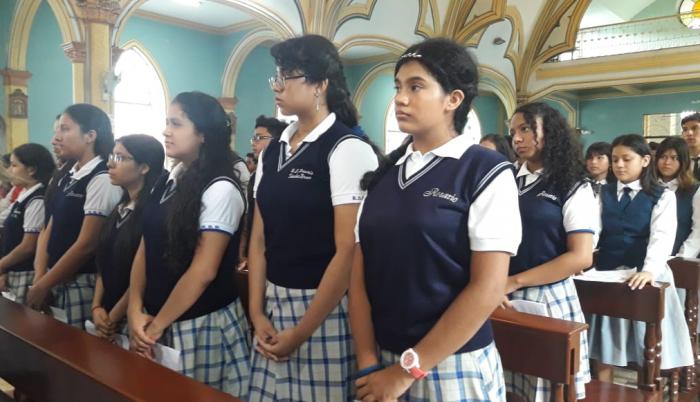 Colegios religiosos van al rescate de los valores y la familia