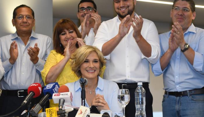 Cynthia Viteri: “Tenemos 12 concejales seguros”