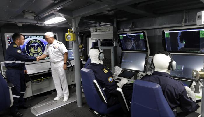 En la corbeta Loja navega la potencia marina del Ecuador