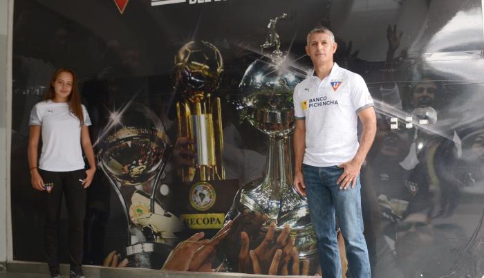 El fútbol es la pasión de la familia Jácome