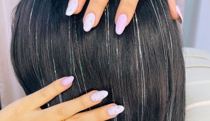 Glitter hair: ¡entre más brillo, mejor!