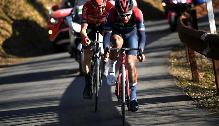 Jonathan Narváez, el latino mejor ubicado en la clásica Strade-Bianche