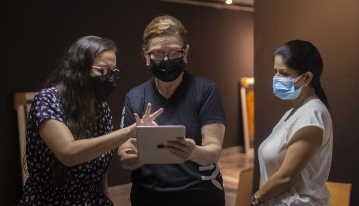 Obras de arte con códigos QR