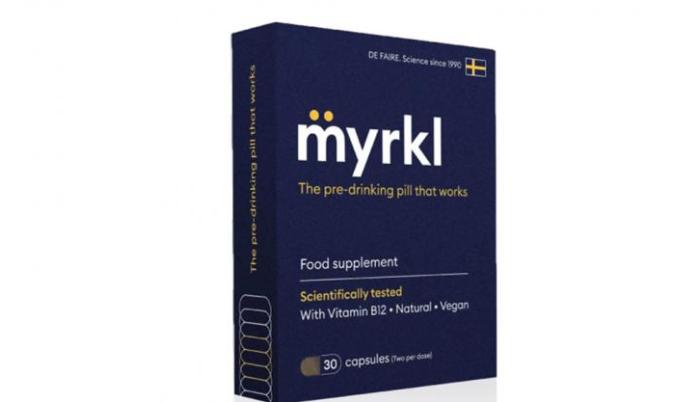 Myrkl, la pastilla que promete quitar la resaca