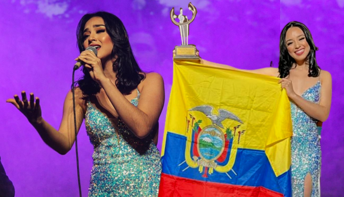 Odalis Nicole celebra su triunfo en el Festival de la Canción en Uruguay