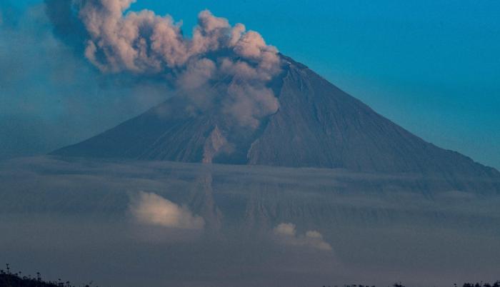 Morona Santiago está a la espera de la caída de ceniza del Sangay