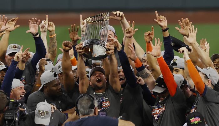 Astros, campeones de la Serie Mundial