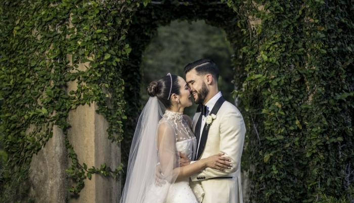 Fefi Oliveira se casó con Steven Campos