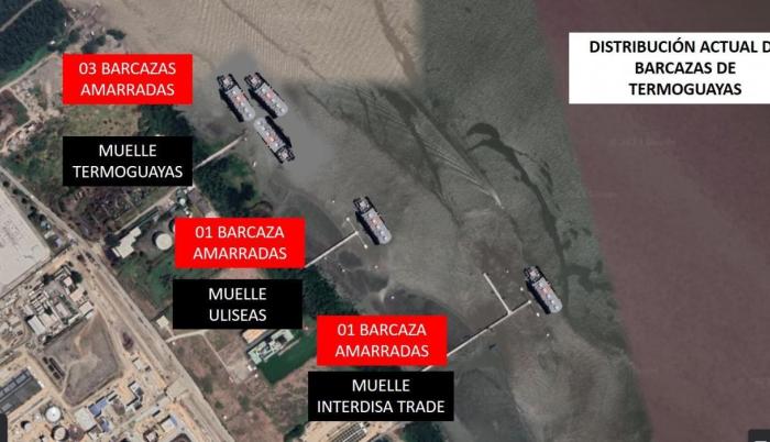 Aduanas busca una solución definitiva con cinco barcazas que están como ...