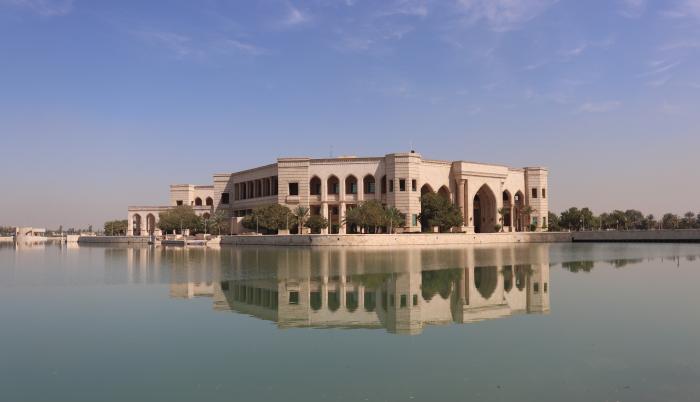 El palacio y cárcel de Sadam Husein es ahora una Universidad Americana