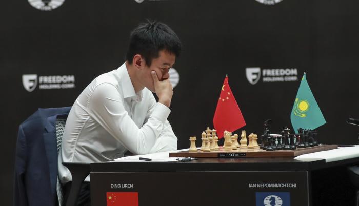 Ding Liren, campeón del mundo de ajedrez Ding Liren, campeón del mundo de ajedrez