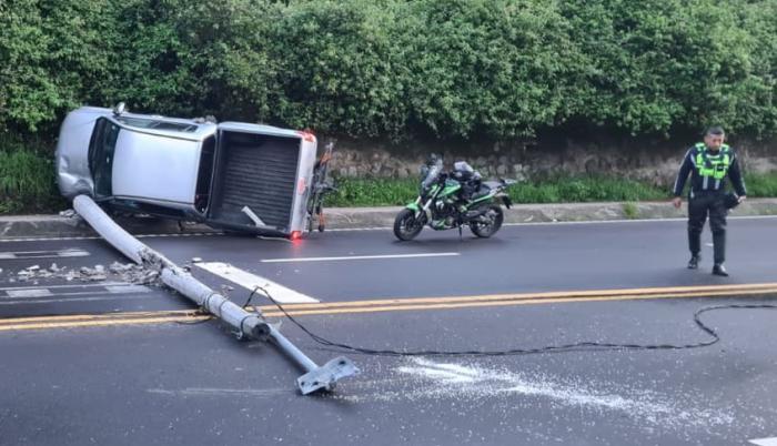 Quito: Accidentes de tránsito conflictúan la circulación en la capital