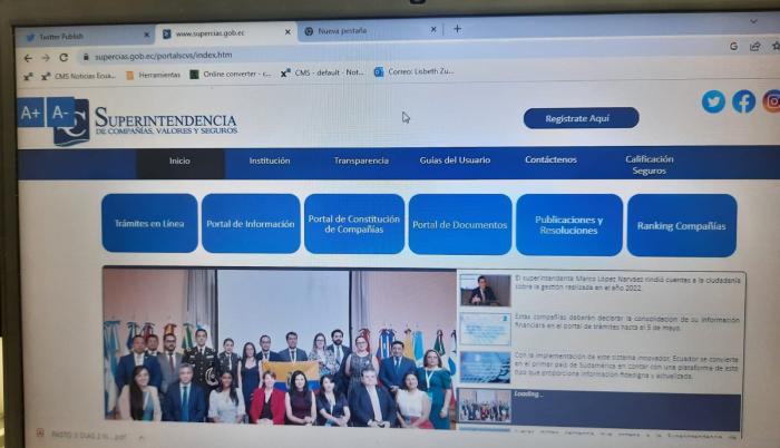 Alto tráfico de data, entre las causas de las fallas en portal de ...