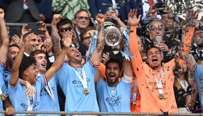 Final FA Cup: el City venció 2-1 al United y acaricia el triplete (goles)