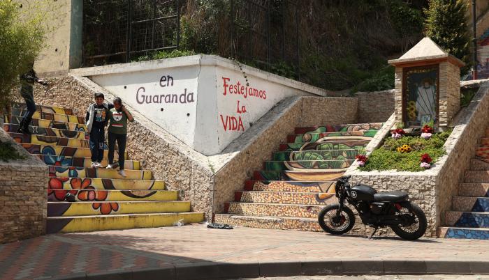 La tradición se viste de arte en las calles y en veredas de la ciudad de Guaranda