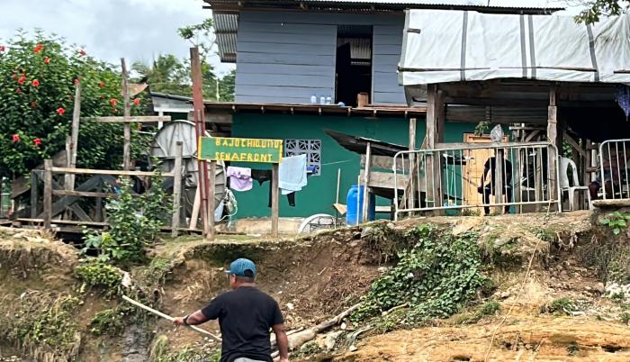 Bajo Chiquito, un refugio de migrantes