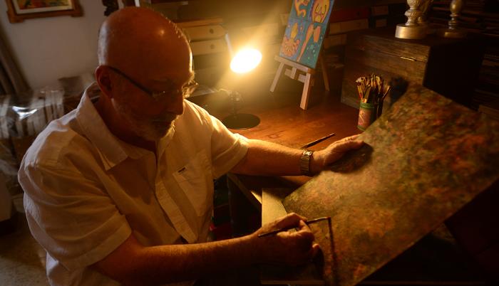 Roberto Jiménez su arte más allá de lo visible