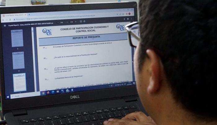 Participación publica las preguntas de la prueba para el concurso de contralor