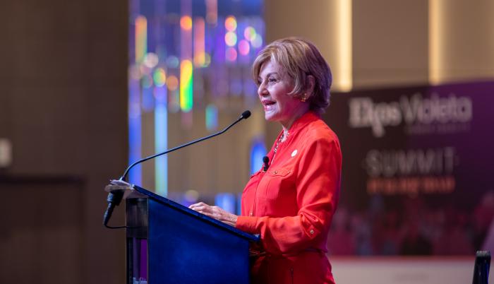 "Ser líder no es cuestión de género", Isabel Noboa en el Violeta Summit