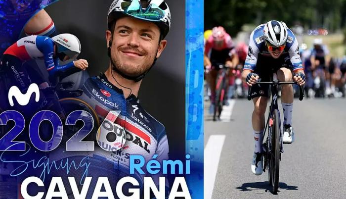 Rémi Cavagna ficha por el Movistar hasta 2026