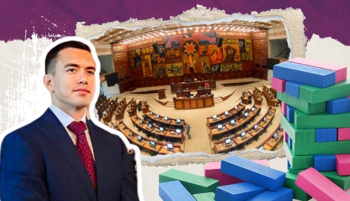 Daniel Noboa: los escenarios sobre su relación con la Asamblea Nacional