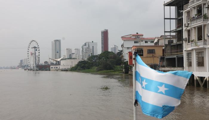 La marea del río Guayas subirá hasta 5.35 metros la noche de este 11 de ...