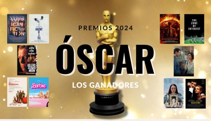 Óscar 2024: Todos los ganadores y detalles de la gala 96