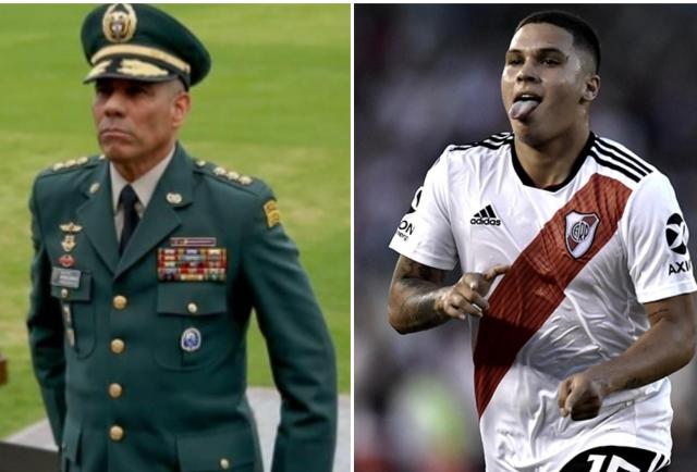 Juanfer Quintero pide al comandante del Ejército Colombiano una ...