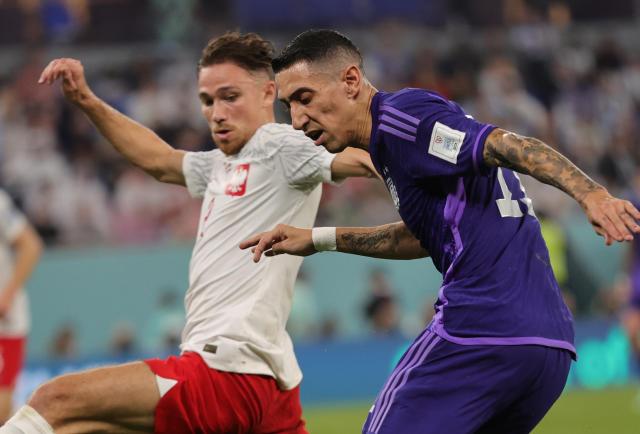 Di María, duda para los octavos de final por una sobrecarga en el ...