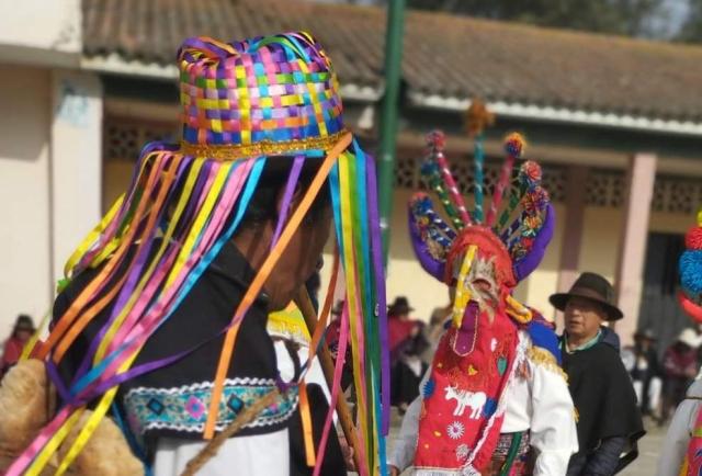 Con danzas y rituales recibieron el 'Fuego Nuevo' en Salasaka