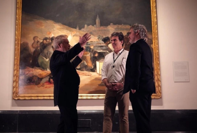 Scott y Phoenix de paseo en El museo del Prado