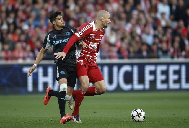 Champions League: Piero Hincapié y Bayer Leverkusen rescataron un empate ante Brest