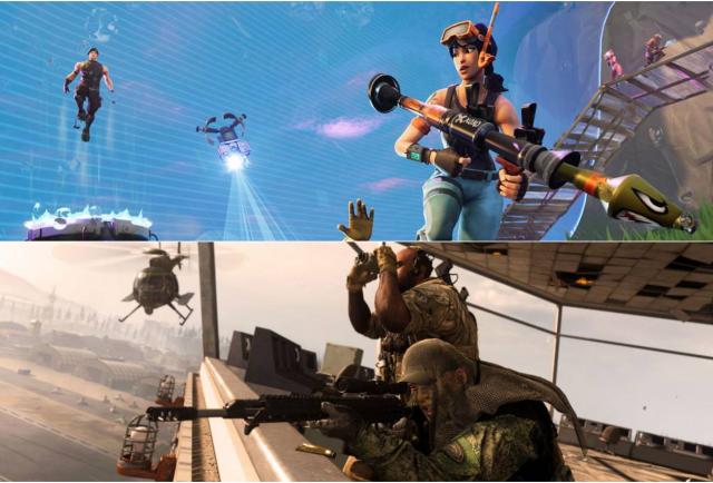 Fortnite o Call of Duty: ¿Quién será el rey del Battle Royale?