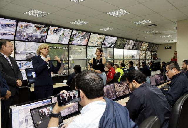 Las camaras de la CSCG y del ECU 911 se interconectan