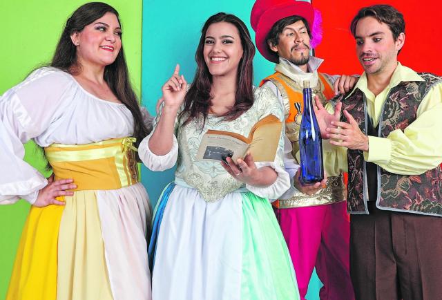 Una opera comica arriba a las tablas portenas
