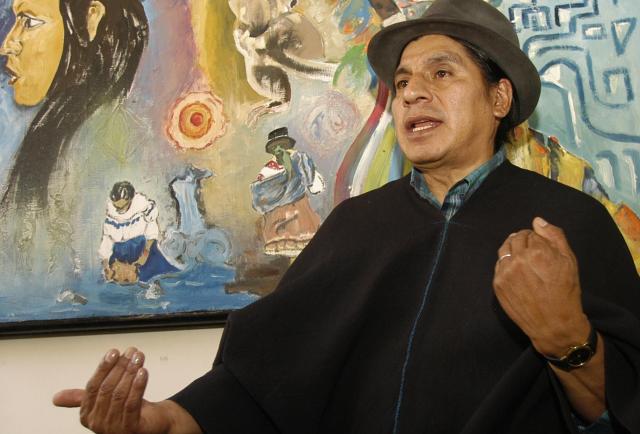 Luis Macas: “Hay que desmontar todo el aparataje”