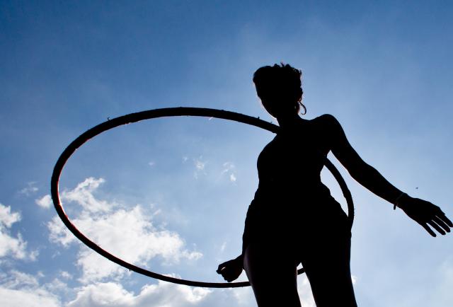 Hula hula, la tendencia para el entrenamiento