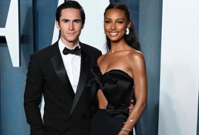 Juan David Borrero en el after-party de los Óscar 2022