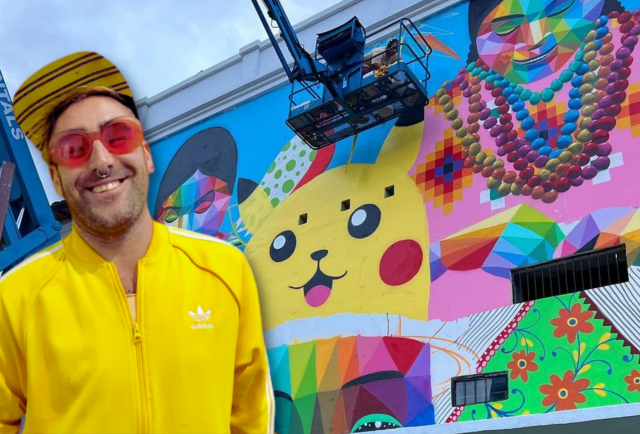 Pikachu en Quito: ¿Quién es el artista Okuda San Miguel?