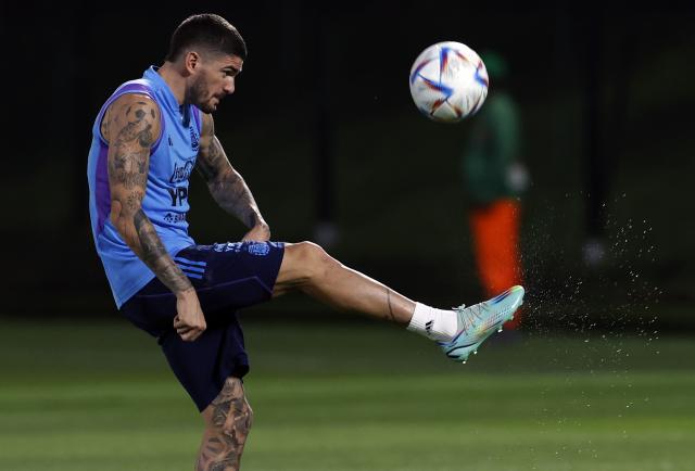 Rodrigo De Paul, duda en Argentina por una lesión